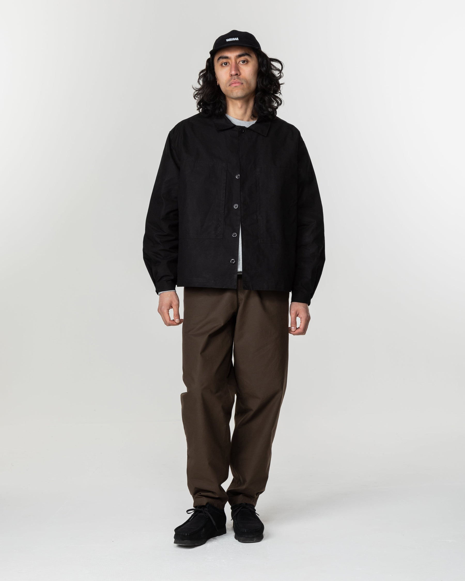 Nell Overshirt - Black – WAWWA Ф