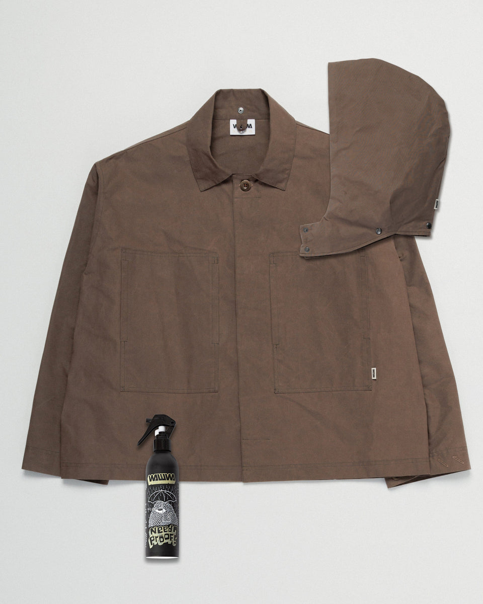 Nell Overshirt & Hood Set - Bracken Brown – WAWWA Ф