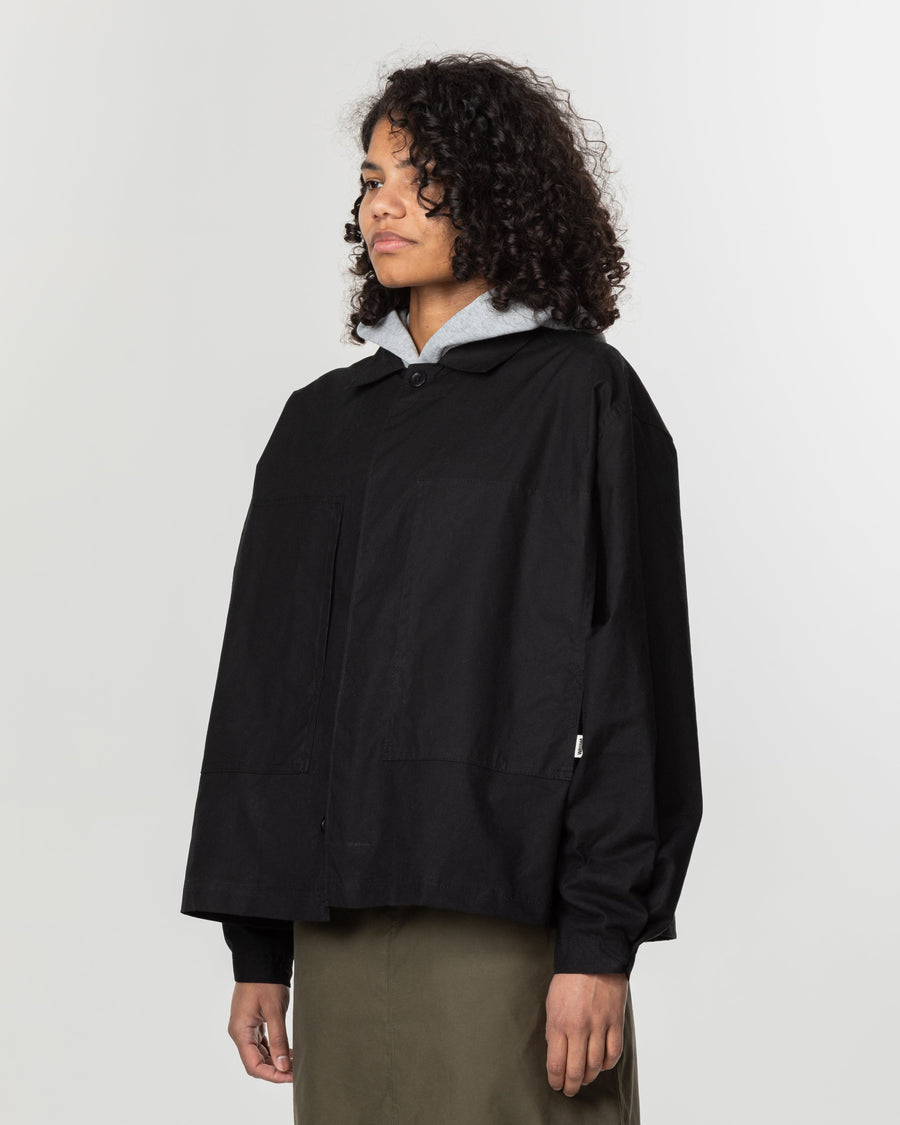 Nell Overshirt - Black – WAWWA Ф