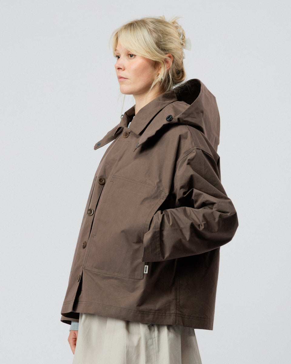 Nell Overshirt & Hood Set - Bracken Brown – WAWWA Ф