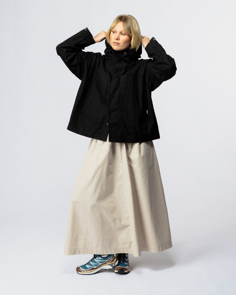 Nell Overshirt & Hood Set - Black – WAWWA Ф